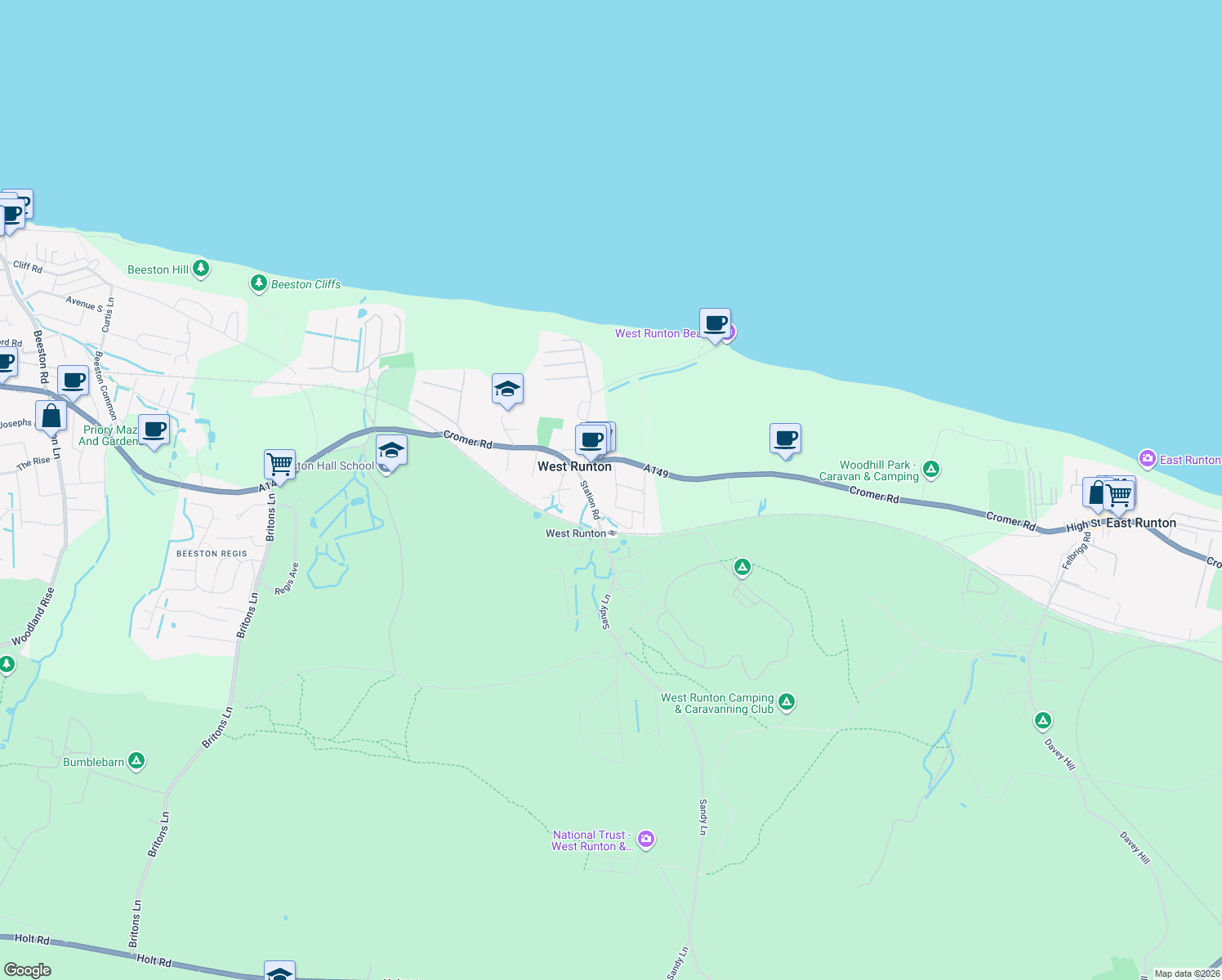 West Runton England - Walk Score