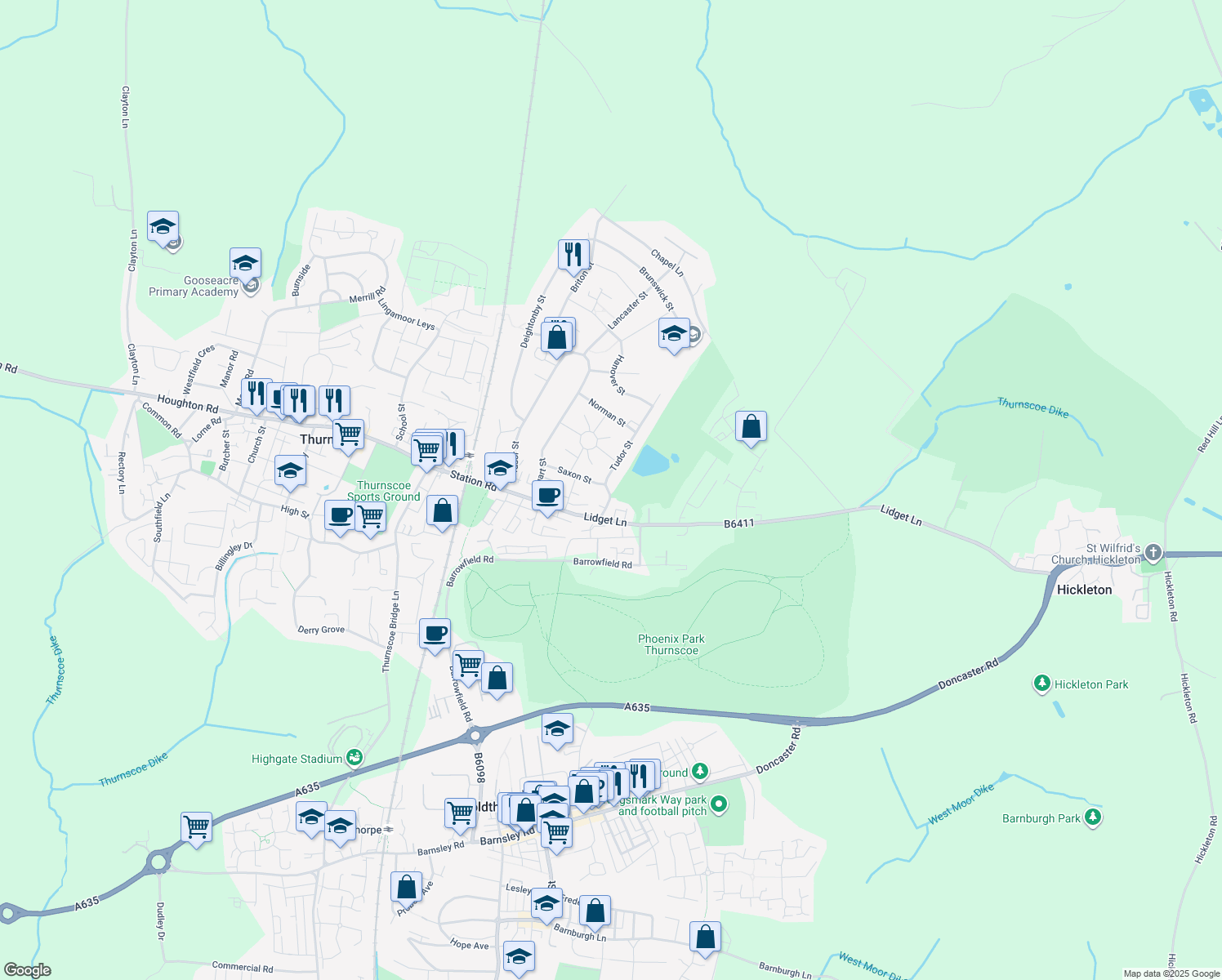 Tudor Street, Thurnscoe England - Walk Score