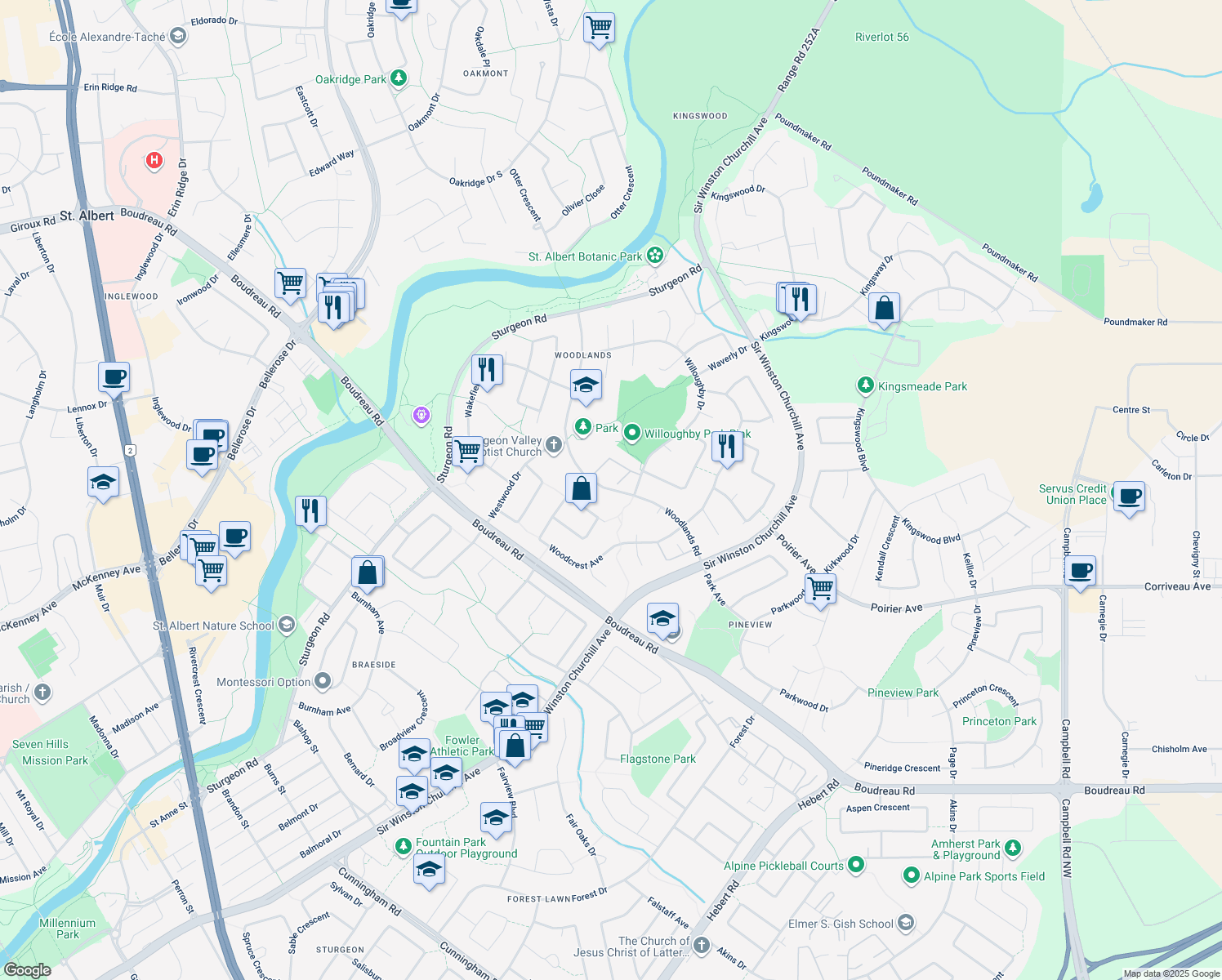 Woodlands Road, St. Albert AB - Walk Score