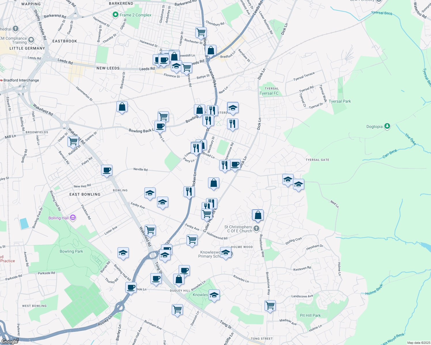 Broadlands Street, West Yorkshire England - Walk Score