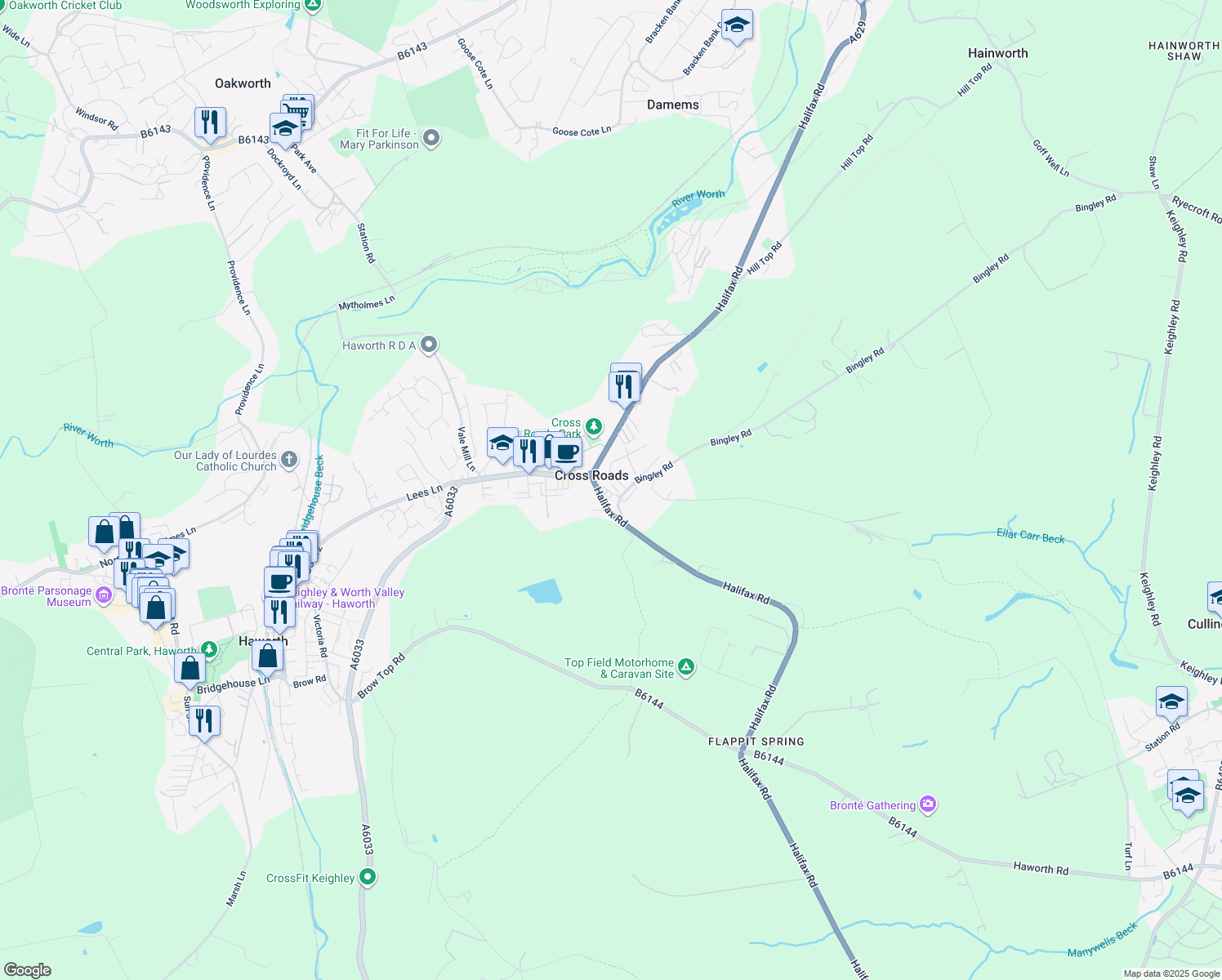Lorne Street, Cross Roads England - Walk Score