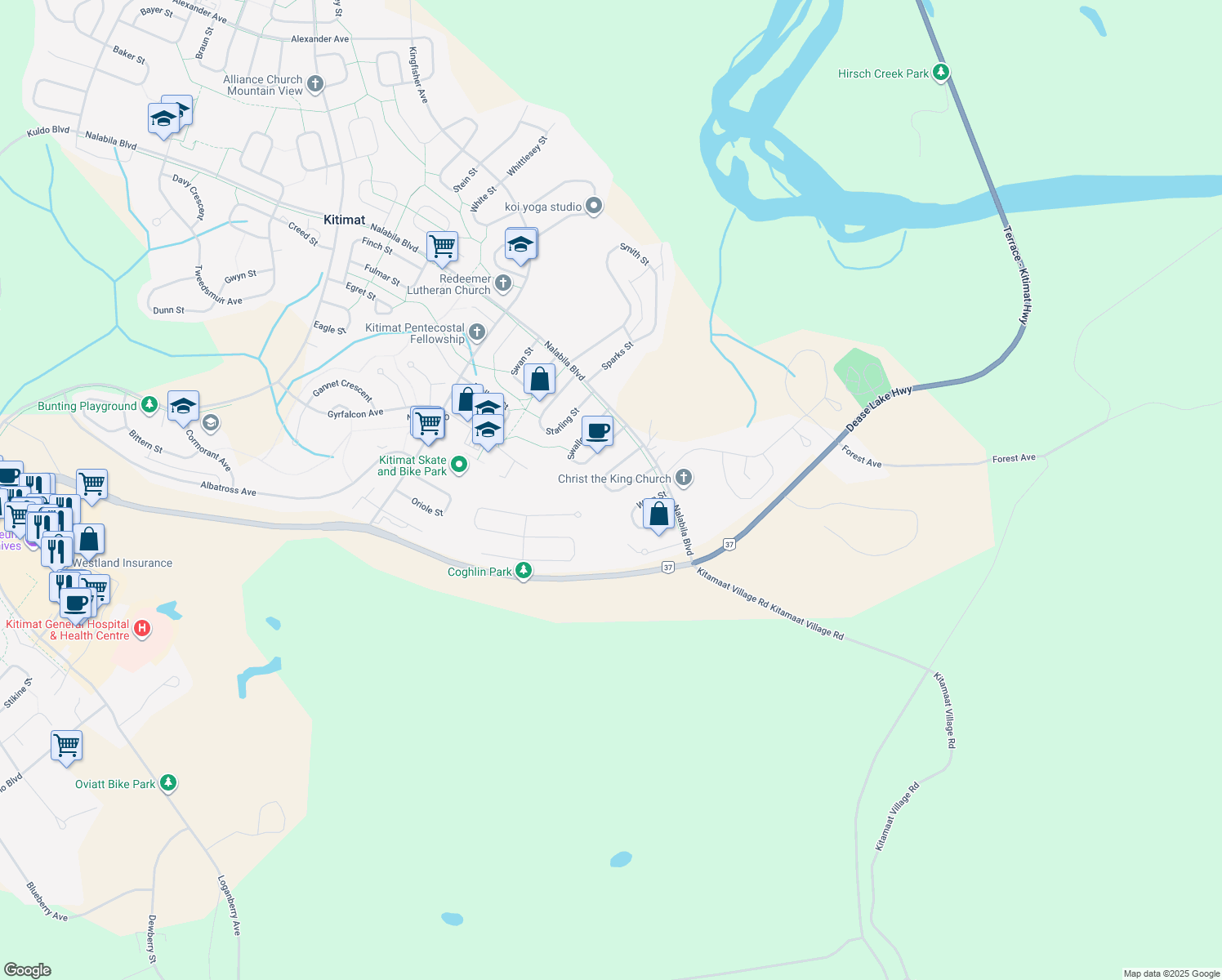 42 Teal Street, Kitimat BC - Walk Score