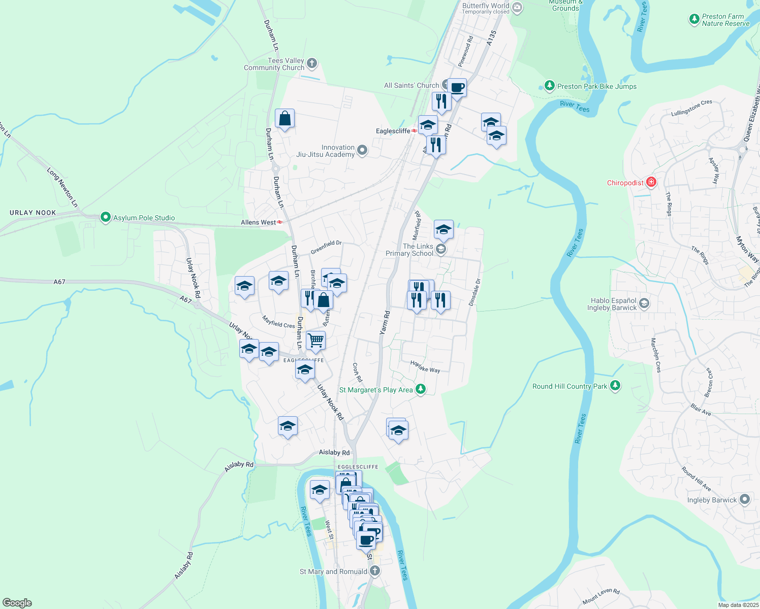 Yarm Road, Stockton-on-Tees England - Walk Score