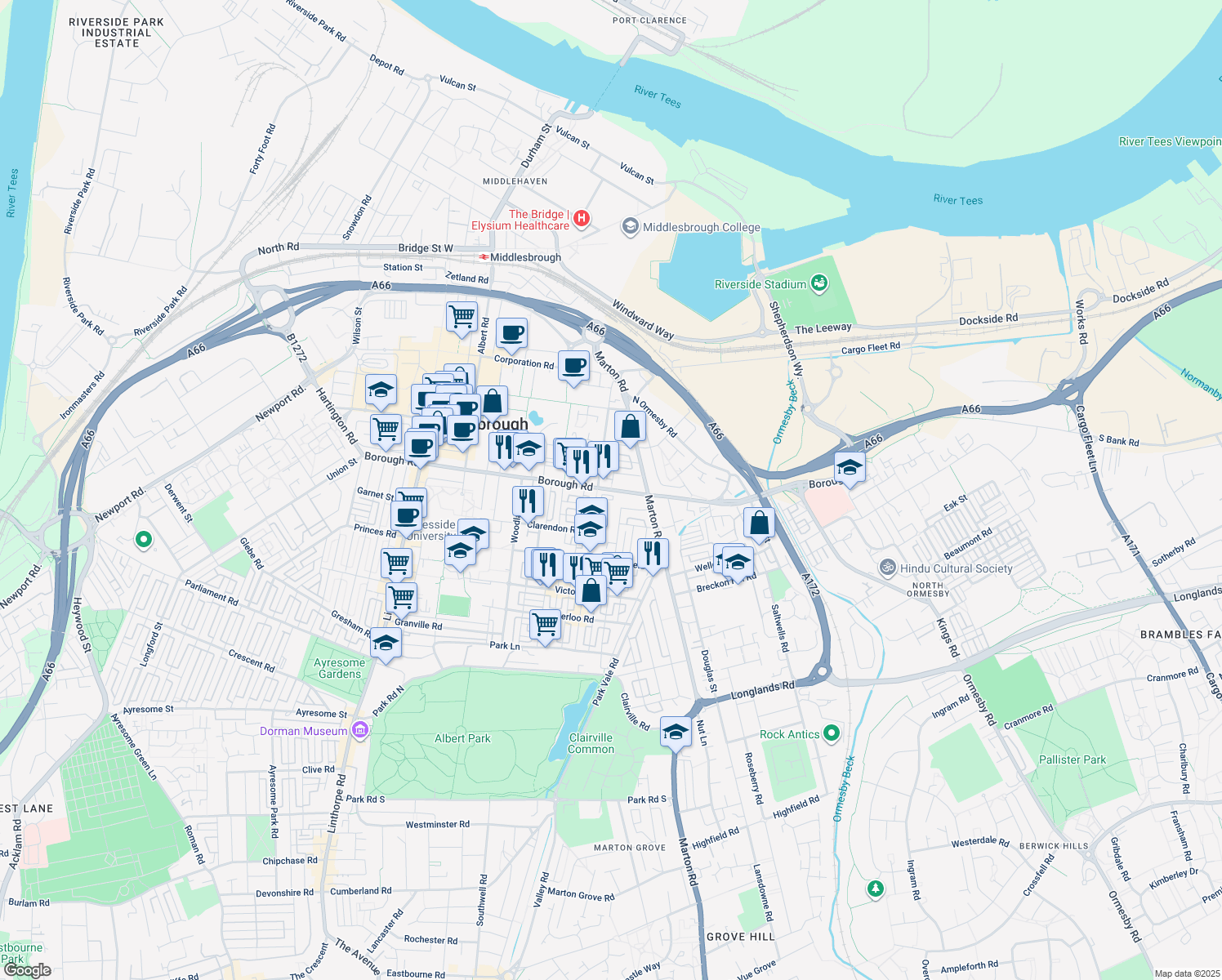 Borough Road, Middlesbrough England - Walk Score