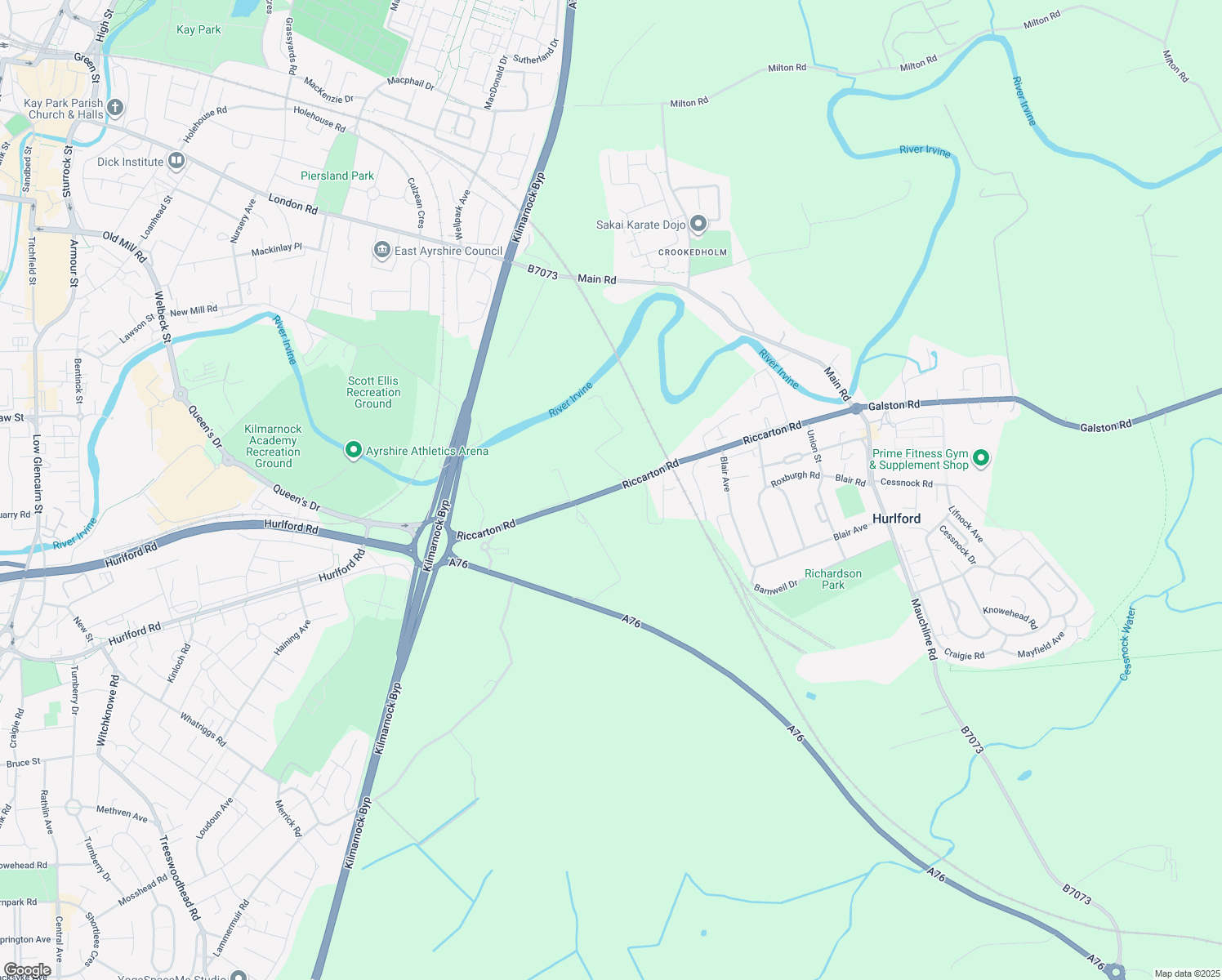 A location in Hurlford - Walk Score