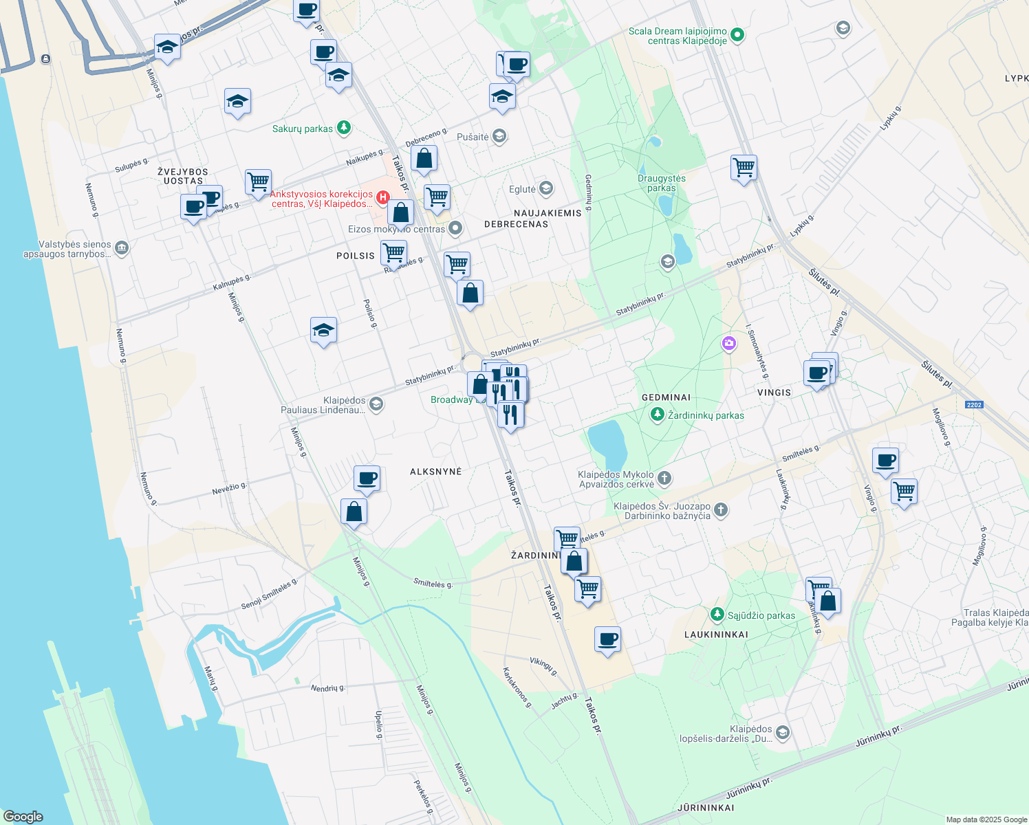 119 Taikos prospektas, Klaipeda Klaipėda County - Walk Score