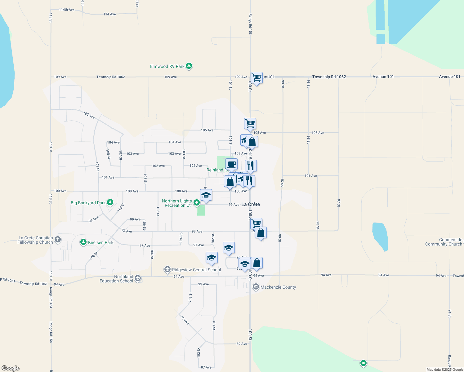 10101-10109 101 Avenue, La Crête AB - Walk Score