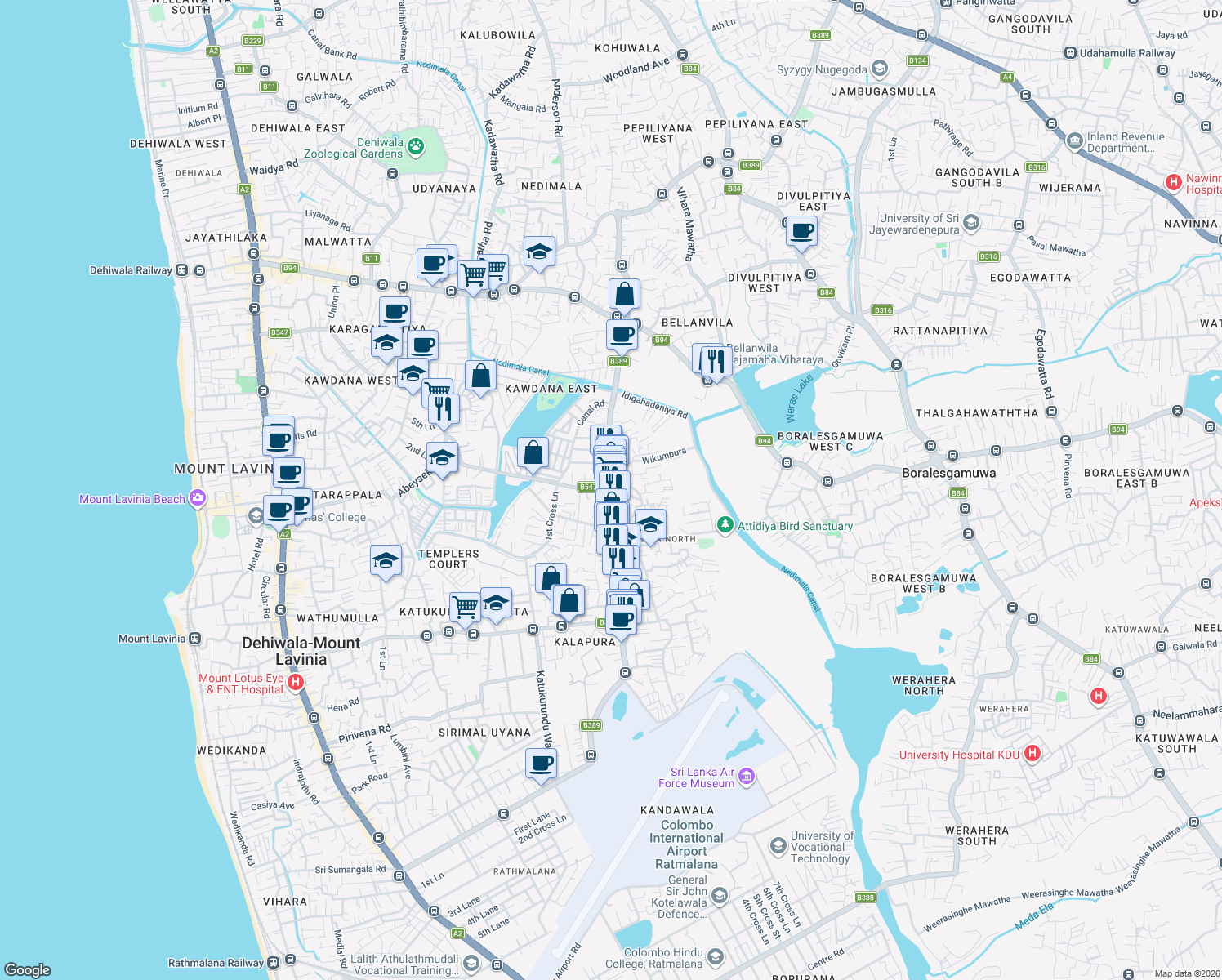 Kawdana Road, Dehiwala-Mount Lavinia WP - Walk Score
