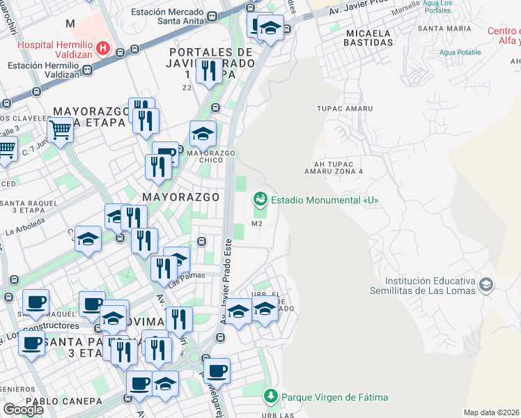 7700 Avenida Javier Prado Este, Ate Provincia de Lima - Walk Score