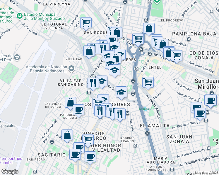 Avenida Paseo de la República, Santiago de Surco Provincia de Lima ...