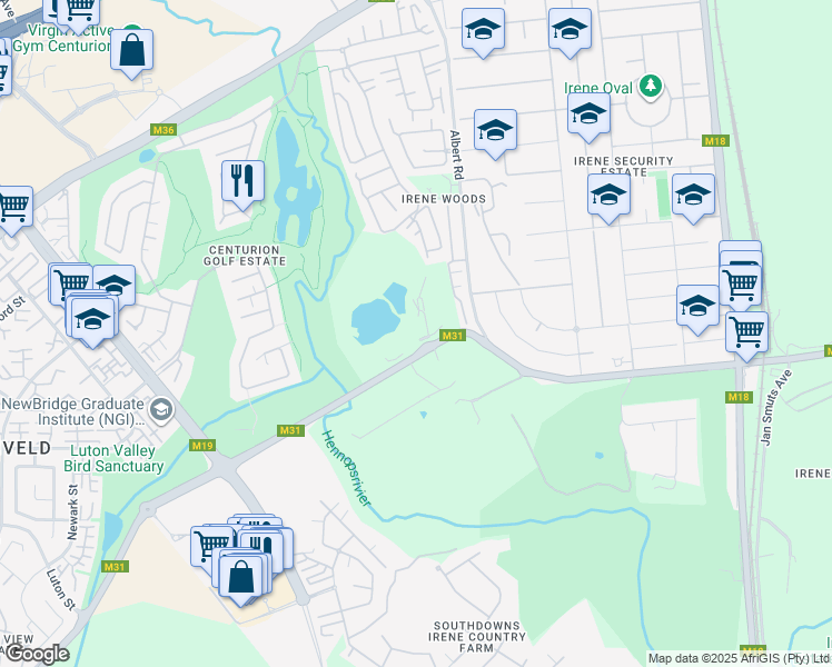 391 Nellmapius Drive, Centurion GP - Walk Score