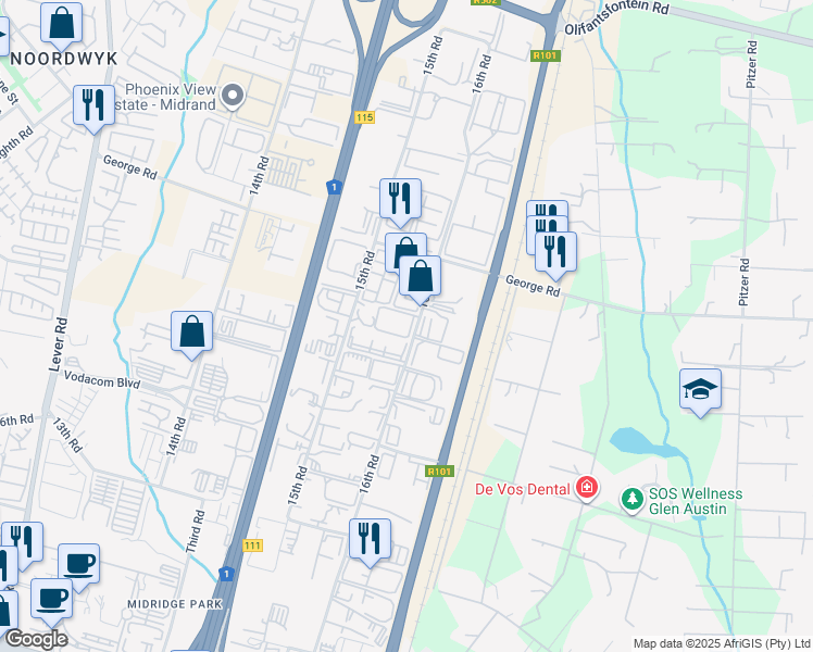 Midrand GP - Walk Score