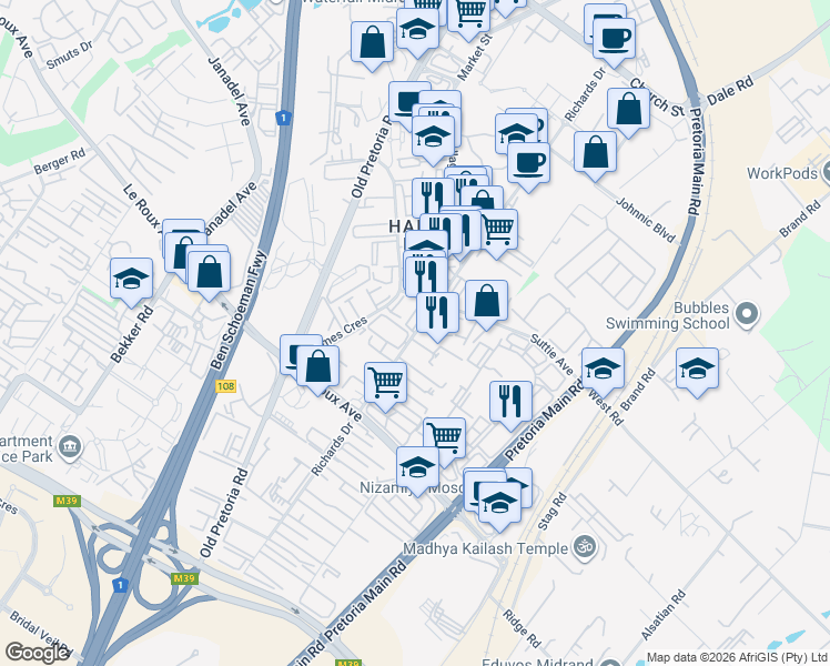 0C Richards Street, Midrand GP - Walk Score