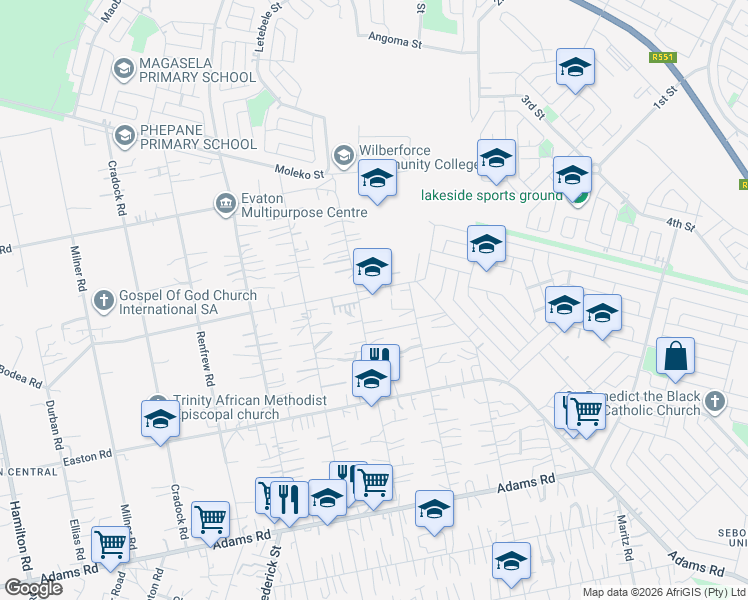 1367 Buffalo Road, Evaton GP - Walk Score