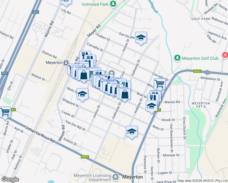 30 Loch Street, Meyerton GP - Walk Score