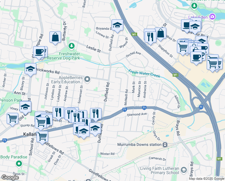 137 Duffield Road, Brisbane QLD - Walk Score