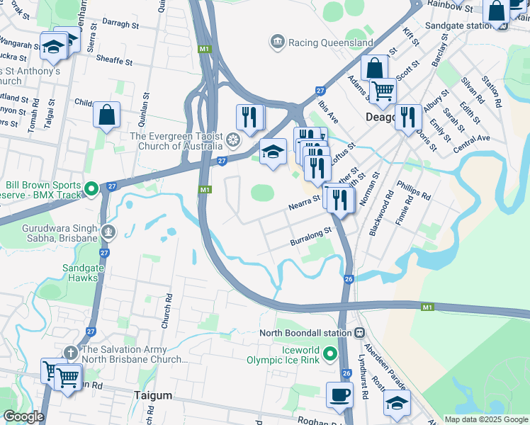 73 Nearra Street, Brisbane QLD - Walk Score