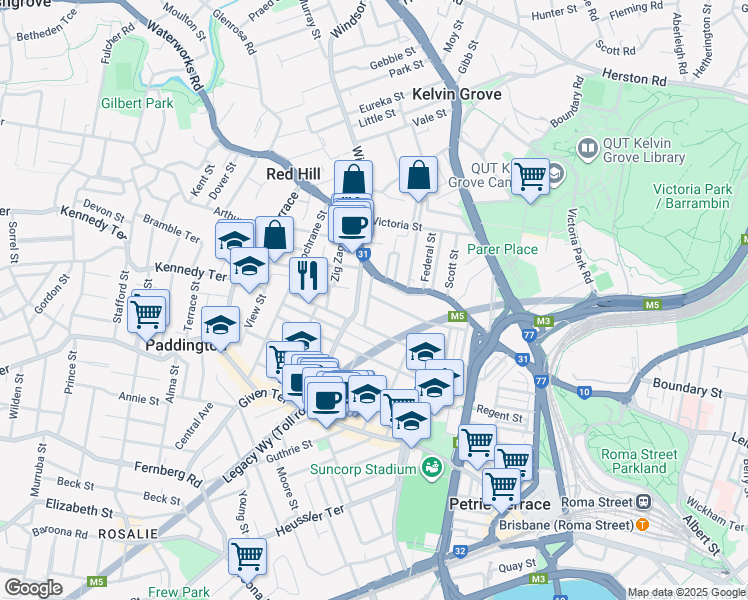 23 Wellington Road, Brisbane QLD - Walk Score