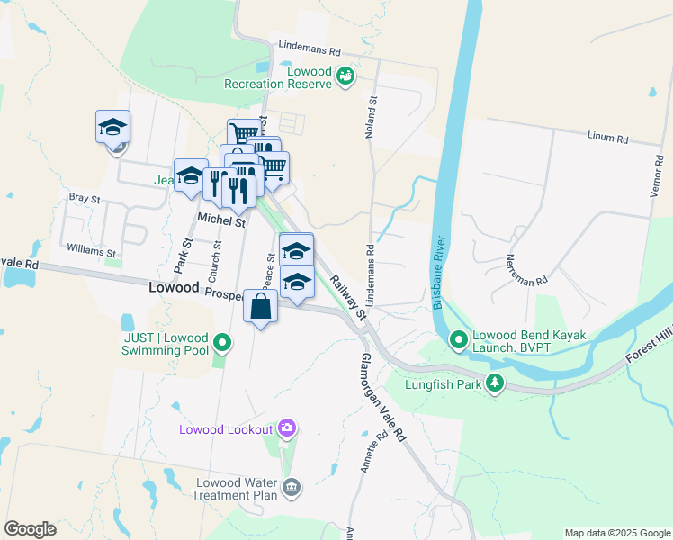 88 Railway Street, Lowood QLD - Walk Score