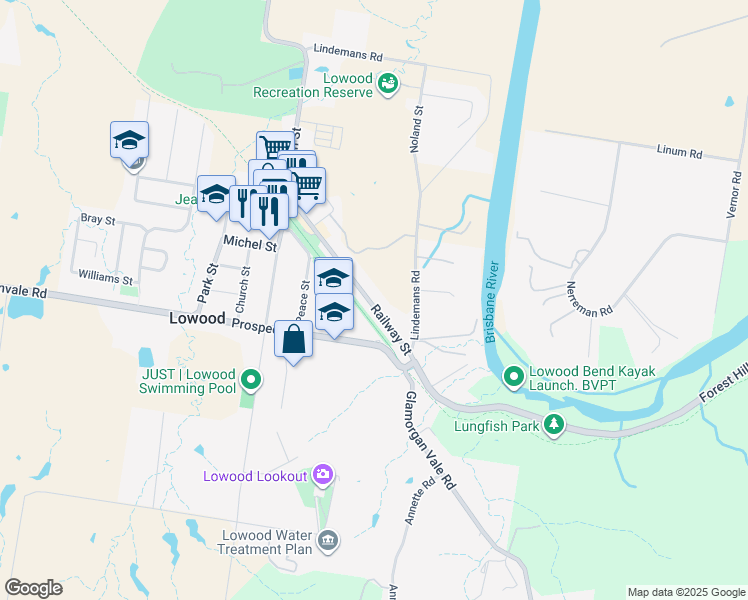 88 Railway Street, Lowood QLD - Walk Score