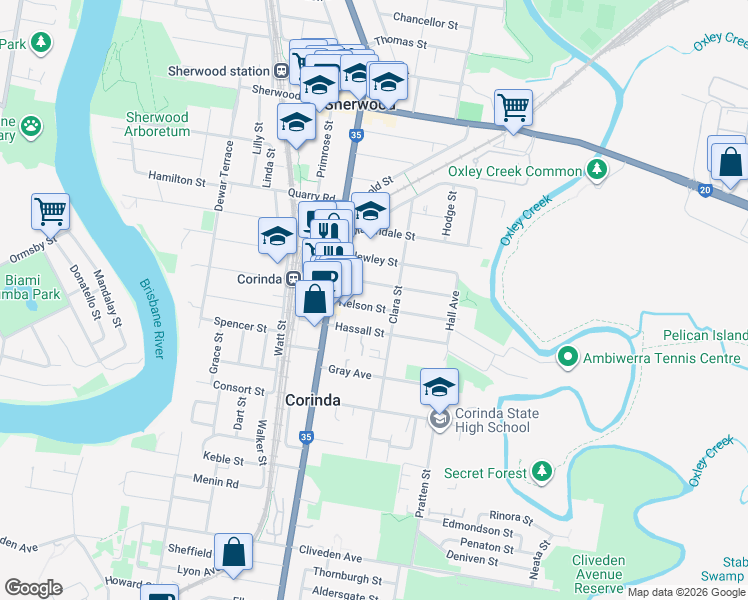 62 Nelson Street, Brisbane QLD - Walk Score