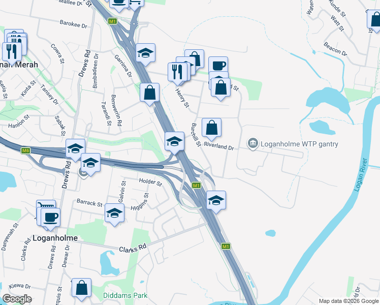 Brisbane QLD - Walk Score