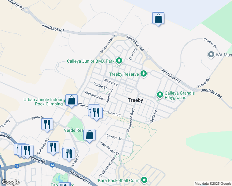 Peridot Street, Banjup WA - Walk Score