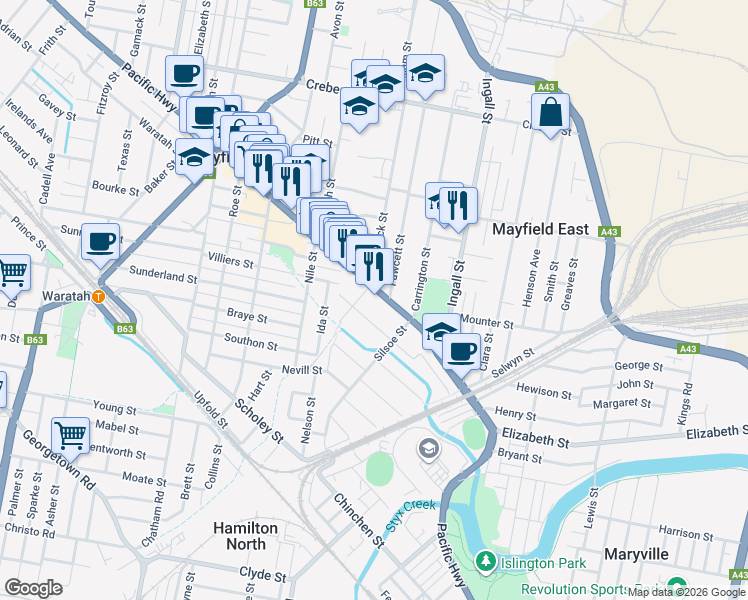 100 Maitland Road, Newcastle NSW - Walk Score