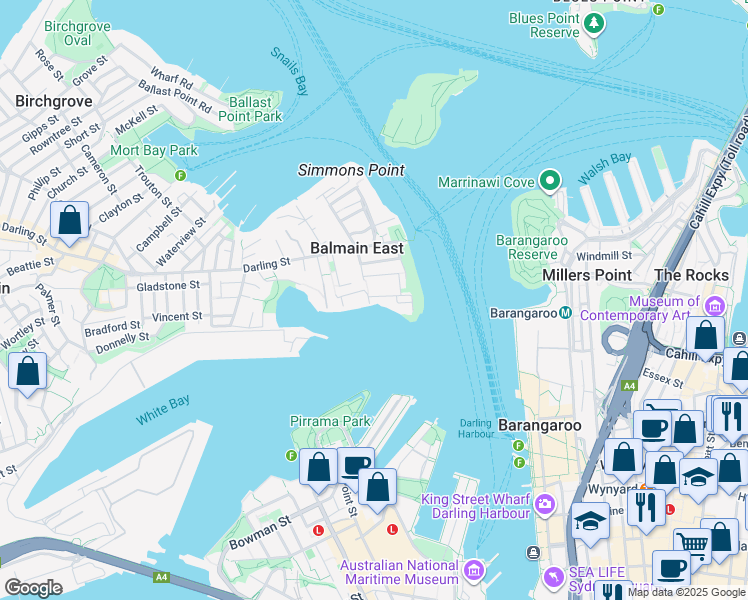 22 William Street, Balmain East NSW - Walk Score