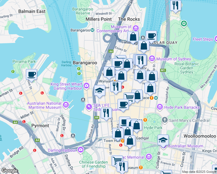 66 Clarence Street, Sydney NSW - Walk Score