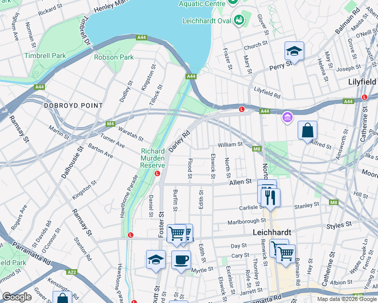 272 Flood Street, Sydney NSW - Walk Score