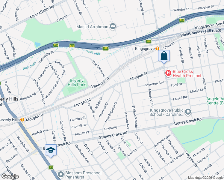 5 Orbell Street, Sydney NSW - Walk Score