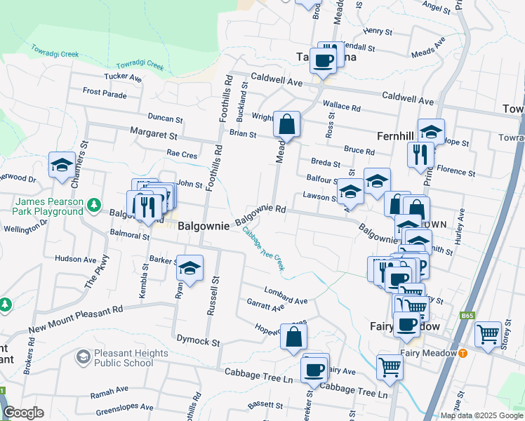 69 Balgownie Road, Wollongong NSW - Walk Score