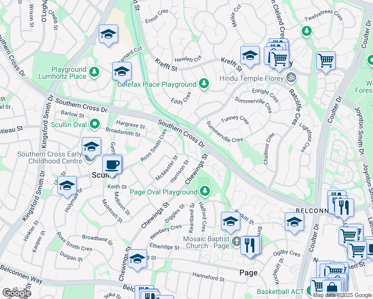 93 Chewings Street, Canberra ACT - Walk Score