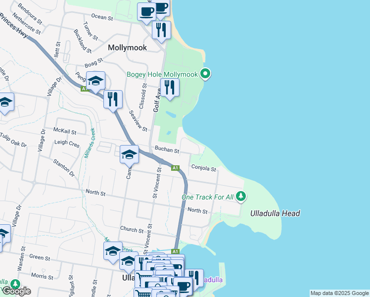 25 Buchan Street, Ulladulla NSW - Walk Score