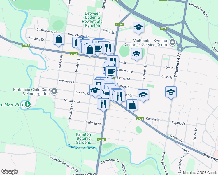 Mollison Street, Kyneton VIC - Walk Score
