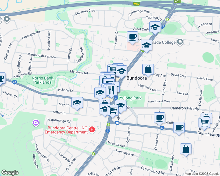 47 Plenty Road, Melbourne VIC - Walk Score