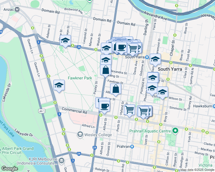 1 Nicholson Street, Melbourne VIC - Walk Score