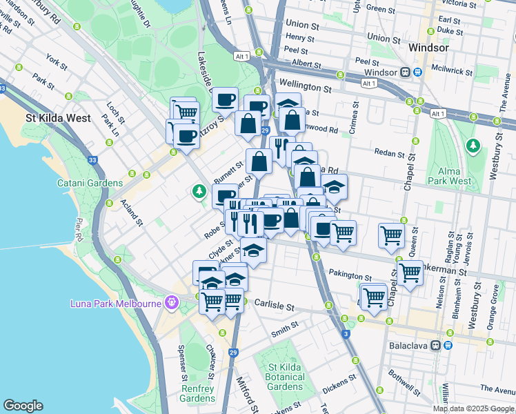 76 Barkly Street, Melbourne VIC - Walk Score