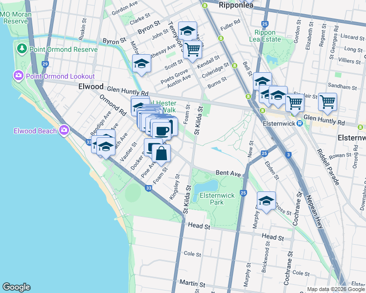 25A Foam Street, Melbourne VIC - Walk Score