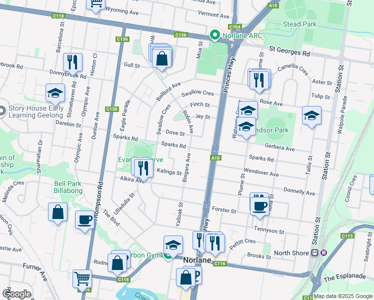 67 Sparks Road, Geelong VIC - Walk Score