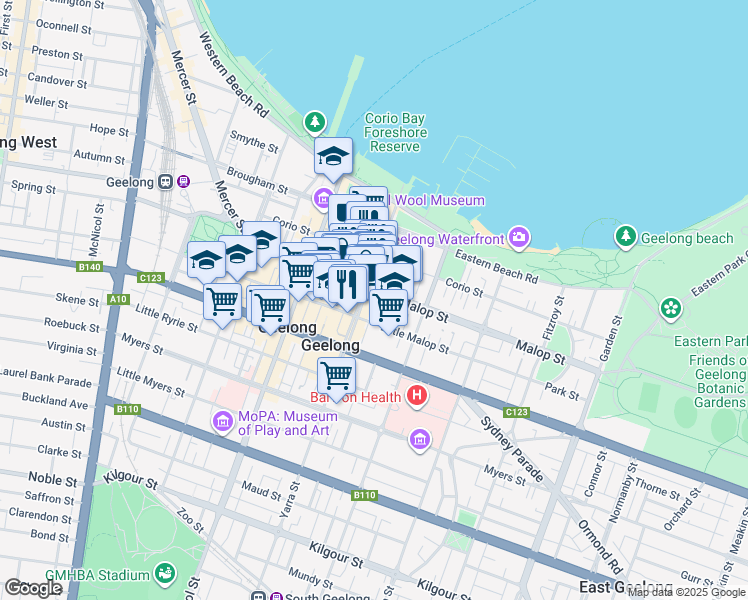 138 Malop Street, Geelong VIC - Walk Score