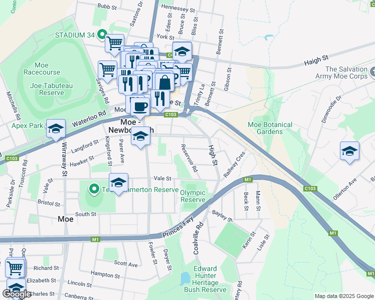 3 Reservoir Road, Moe - Newborough VIC - Walk Score