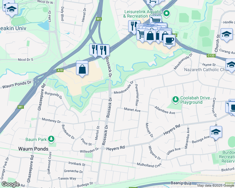 85 Meadowvale Drive, Geelong VIC - Walk Score