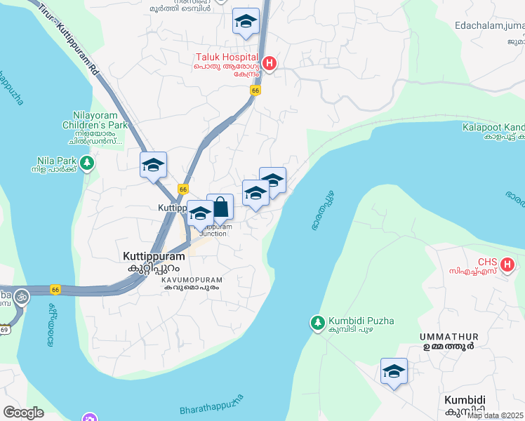 Amana Hospital Road, Kuttippuram KL - Walk Score