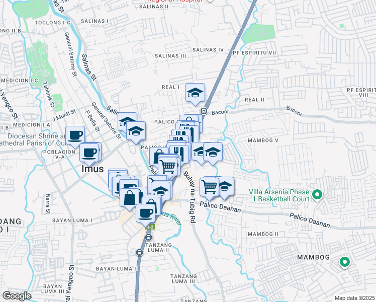 LTO Imus Pedestrian Overpass, Bacoor City CALABARZON - Walk Score