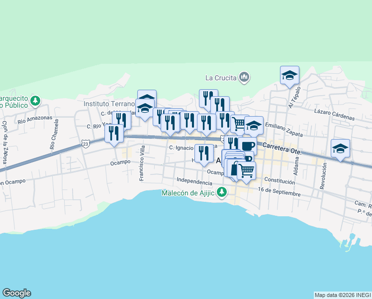 16 5 de Febrero, San Antonio Tlayacapan Jal. - Walk Score