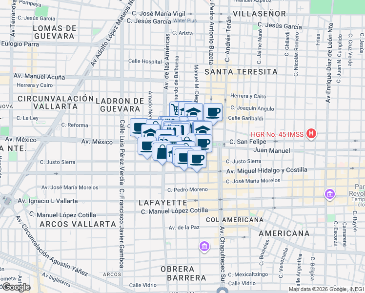 2361 Avenida México, Guadalajara Jal. - Walk Score