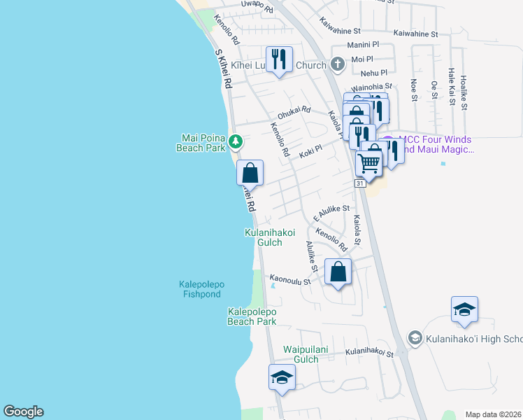 515 South Kihei Road, Kihei HI - Walk Score