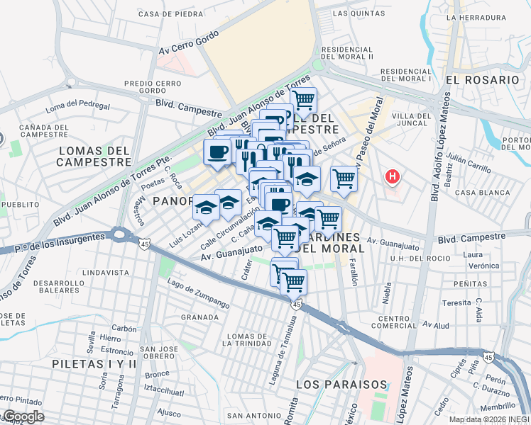 603 Avenida León, León Gto. - Walk Score